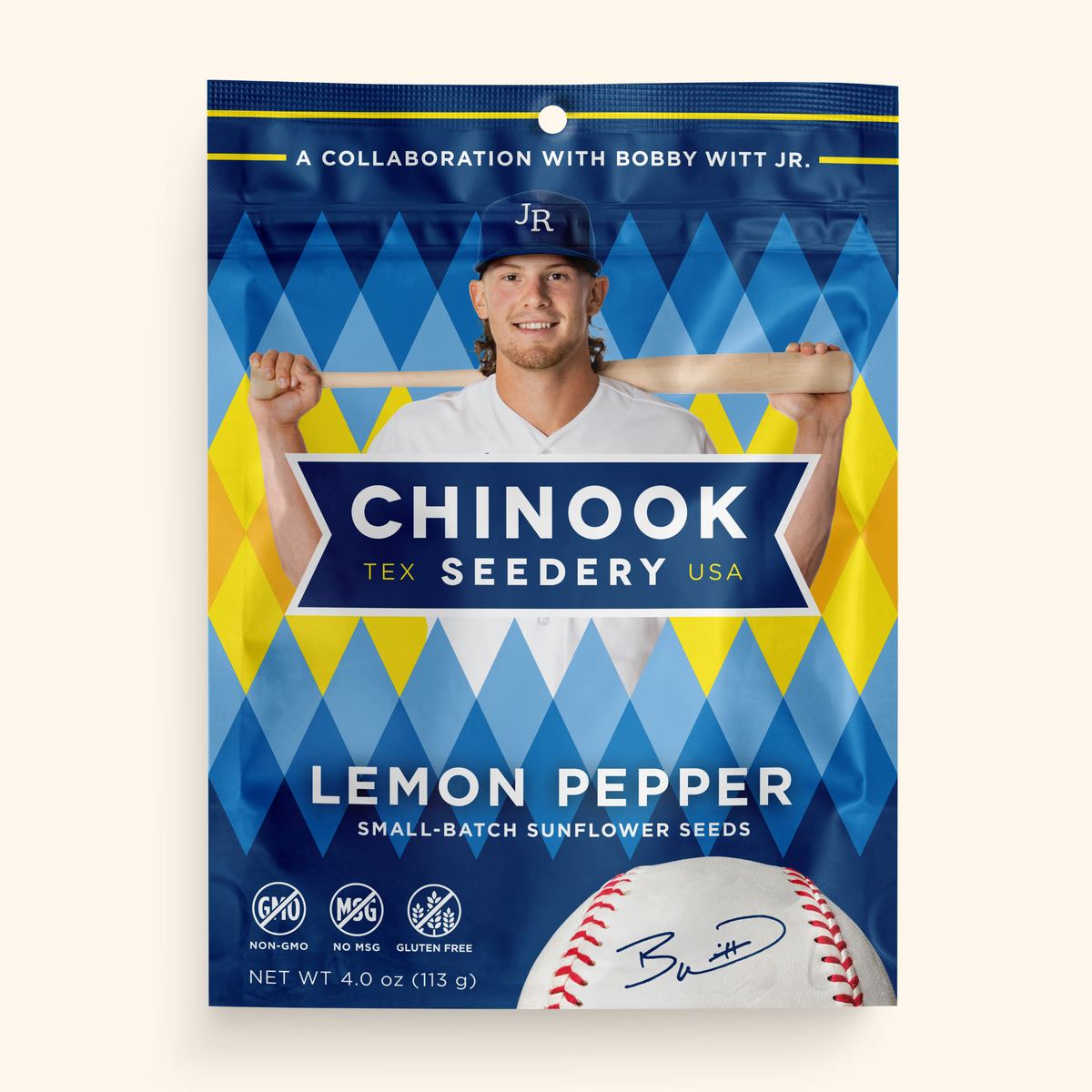 Lemon Pepper Sunflower Seeds | Bobby Witt Jr. - Chinook Seedery