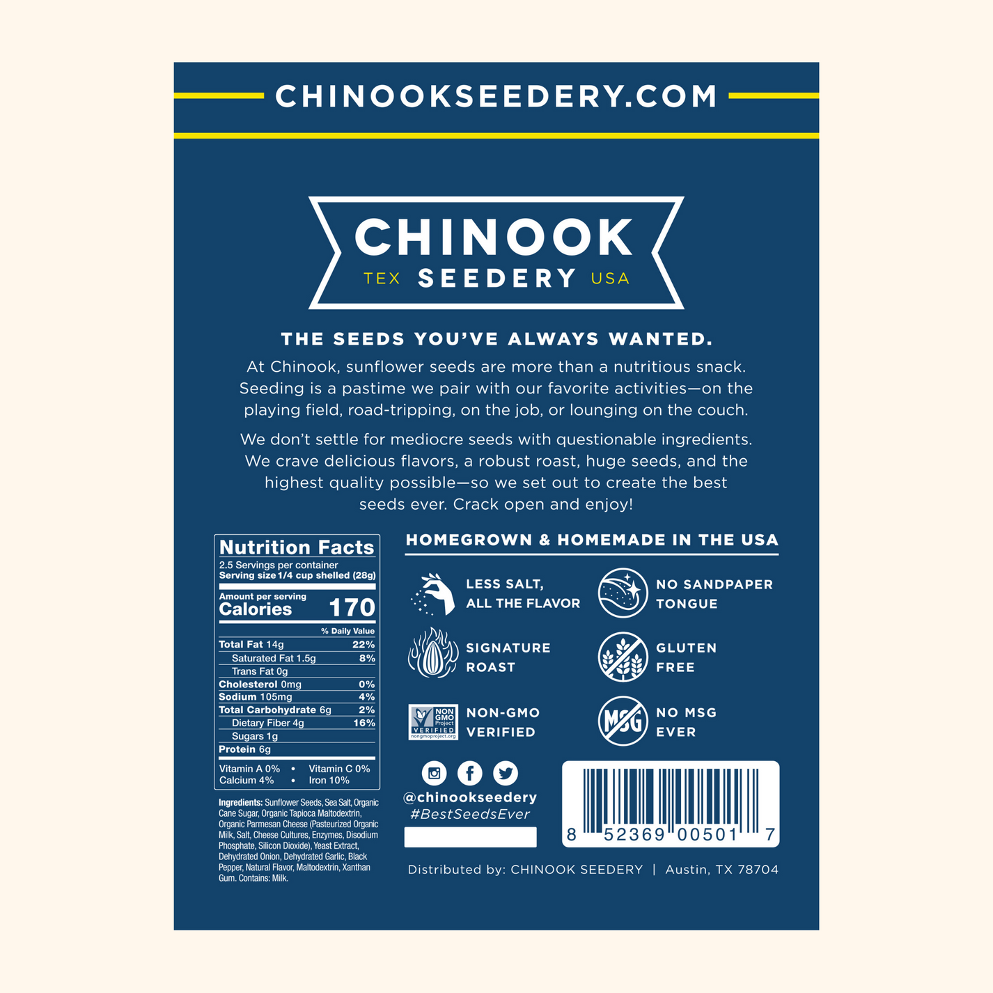 Chinook Sunflower Seeds – Chinook Seedery